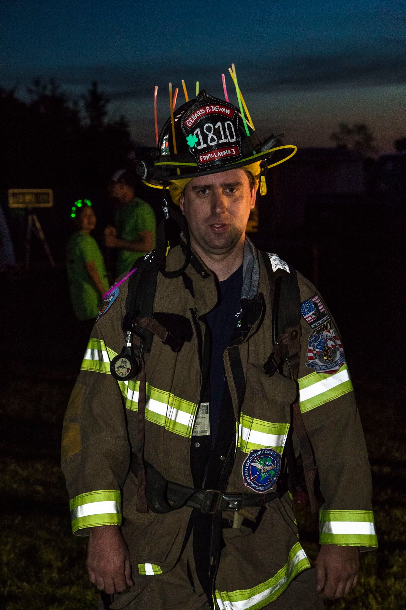 Erie Brought the Glow to the Glow Run 5K Erie - United Service Corps